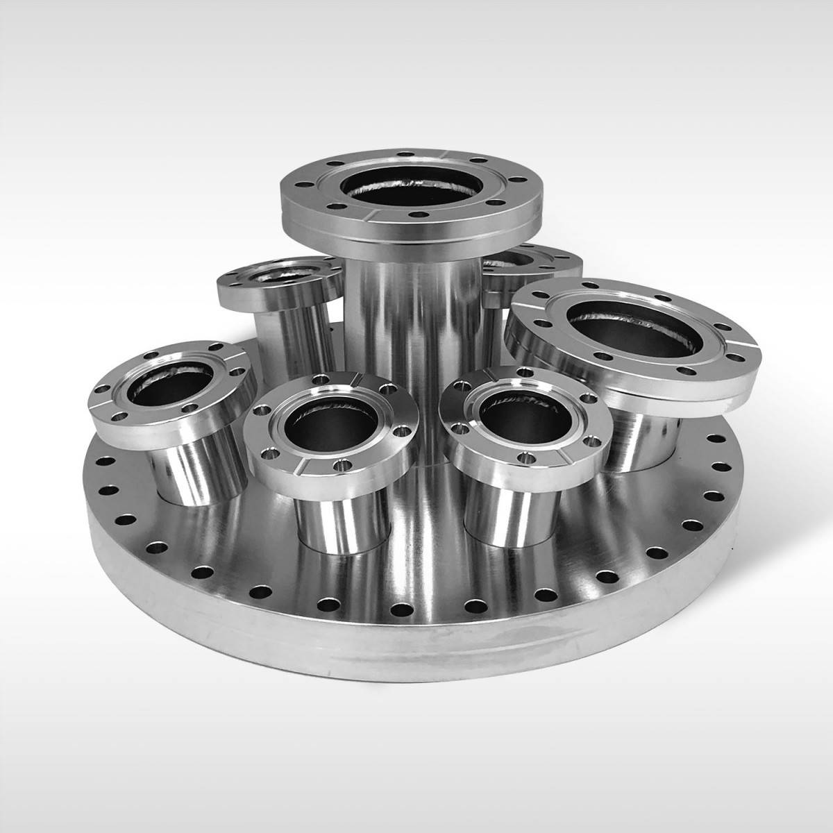 Multiport Cluster ConFlat (CF) Flanges - ANCORP | High and Ultra-High ...