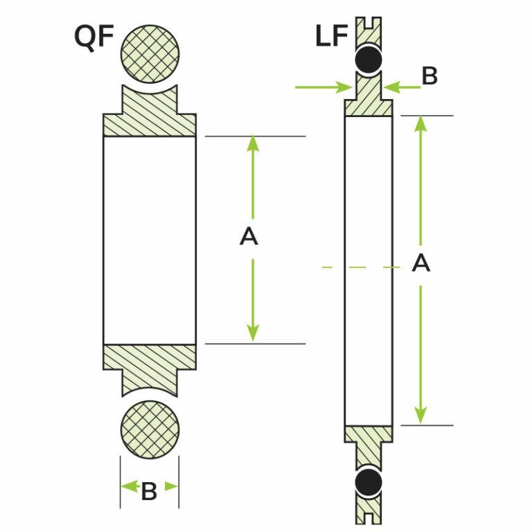 QF25-100-CTR-BN - ANCORP | High and Ultra-High Vacuum Products