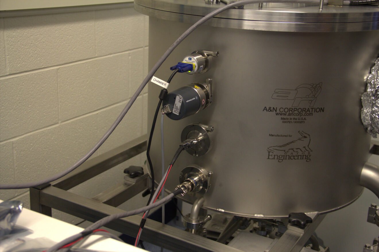 Vacuum System for Charge Management Device Testing at Precision Space ...